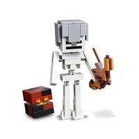 LEGO Minecraft 21150 Minecraft Skeleton BigFig with Magma Cube | Popitoi